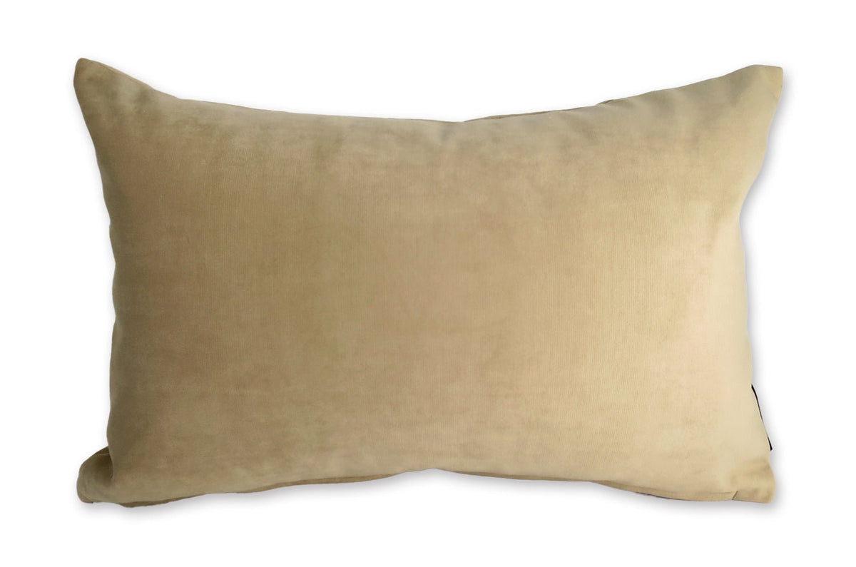 レベッカ なめらか 起毛 スエード クッション biscuit beige 45×30cm 横長 背当て 中材付 ベージュ – HOUSE ...